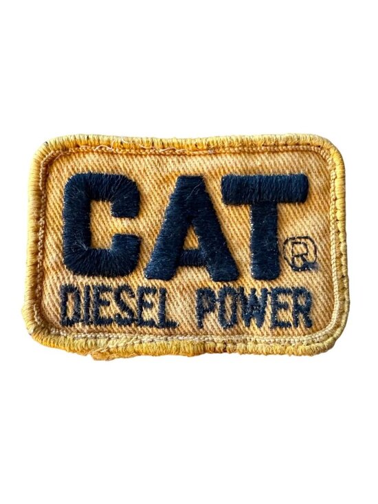 Cat | Accessories | Vintage Caterpillar Cat Diesel Power Logo Patch 3x2 ...